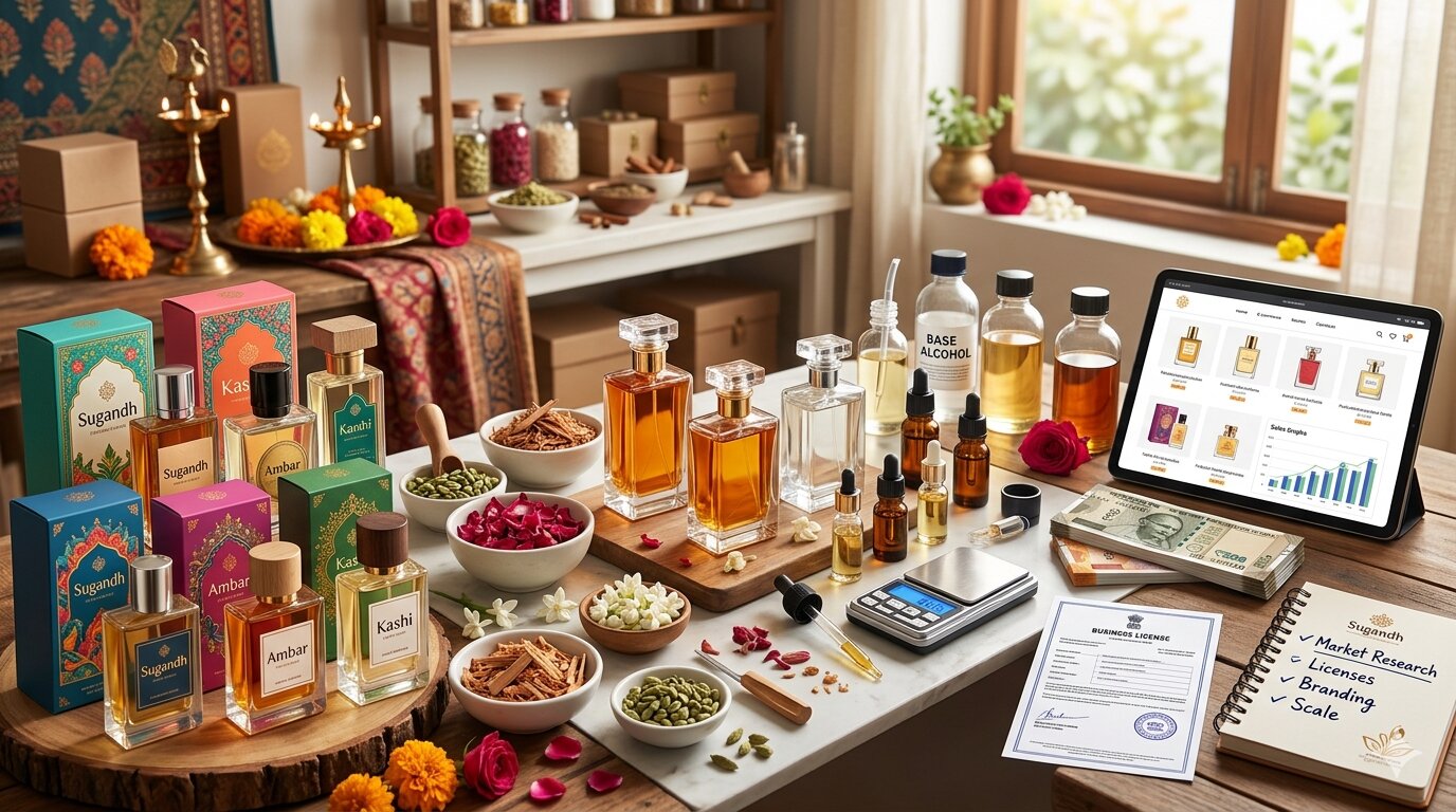 Perfume Business Startup Costs in India: Investment, Licenses, Profit ...